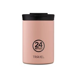 24Bottles Travel Monochrome Trinkflasche 350 ml in dusty pink | Gr.: onesize