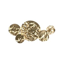 Beliani Wandobjekt CALRY in Gold - (W) 84 x (H) 43 x (L) 5 cm | Gr.: onesize