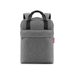 Reisenthel Allday Rucksack 39 cm Laptopfach in twist silver | Gr.: onesize