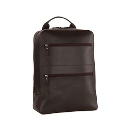 Leonhard Heyden Dakota Rucksack Leder 42 cm Laptopfach in braun | Gr.: onesize