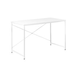 Beliani Schreibtisch ANDASTE in Wei&szlig; - (W) 120 x (H) 75 x (L) 60 cm | Gr.: onesize