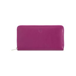 DuDu Geldb&ouml;rse Leder 19 cm in fuchsia | Gr.: onesize