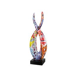 Gilde Skulptur Street Art mehrfarbig - (H) 36 cm | Gr.: onesize