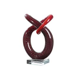 Gilde Skulptur Curvum rot - (H) 24 cm | Gr.: onesize