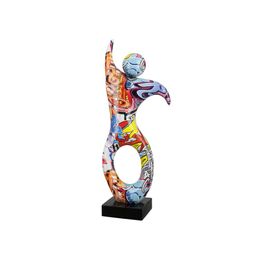 Gilde Skulptur Street Art mehrfarbig - (H) 36,5 cm | Gr.: onesize