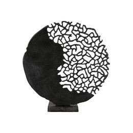 Gilde Skulptur Osaka schwarz - (H) 44 cm | Gr.: onesize
