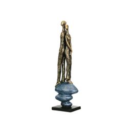 Gilde Skulptur Growing together bronzefarben, grau - (H) 37,6 cm | Gr.: onesize