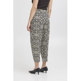 Ichi Casual IHLINNO Loose fit in Black Diamond Ikat | Gr.: 38