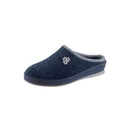 Schawos Pantoffel in blau | Gr.: 37