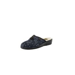 Fischer Pantoffel in grau-blau | Gr.: 39