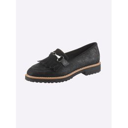 Heine Slipper in schwarz | Gr.: 39