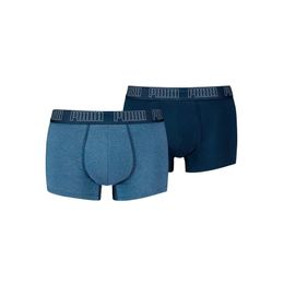 Puma Boxershort 2er Pack in Blau Denim | Gr.: M