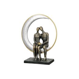Gilde Skulptur Moonlight bronzefarben - (H) 29 cm | Gr.: onesize