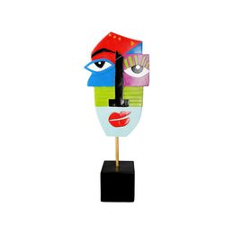 Gilde Skulptur Mondrian mehrfarbig - (H) 52 cm | Gr.: onesize