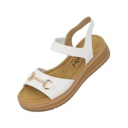 Palado Riemchensandalen in white | Gr.: 42