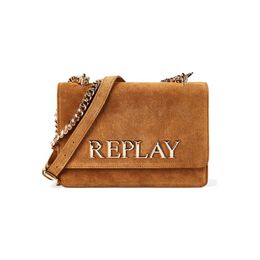 Replay Umh&auml;ngetasche Leder 25.5 cm in caramel cafe | Gr.: onesize
