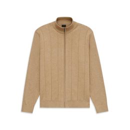 Bugatti Strickjacke in 40-beige | Gr.: 3XL