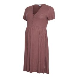 MAMALICIOUS mama licious Kleid in Rose Brown | Gr.: L