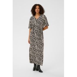 Kaffe Jerseykleid KAivanna Loose fit in Moonstruck/Black Graphic | Gr.: XS