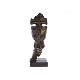 Gilde Skulptur Silence bronzefarben - (H) 39 cm | Gr.: onesize