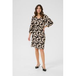 Kaffe Kleid KAkatrine Regular fit in Black Contrast Blocks | Gr.: XS