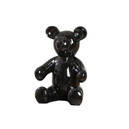 Gilde Figur B&auml;r schwarz - (H) 45 cm | Gr.: onesize