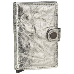 Secrid Geldb&ouml;rse Miniwallet Crunch in Silver | Gr.: onesize