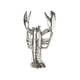 Gilde Figur, Wandobjekt Lobster silberfarben - (H) 41,5 cm | Gr.: onesize