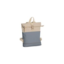 Daniel Ray DRS25.1438 Kurier-RS Schnalle klein FREIZEITRUCKSACK softblue/ in beige | Gr.: onesize