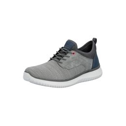 Rieker Sportliche Schn&uuml;rschuhe in Grau | Gr.: 47
