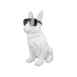 Gilde Figur Cool Dog wei&szlig; - (H) 35 cm | Gr.: onesize