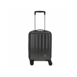 Check.In London 2.0 - 4-Rollen-Trolley 50 cm (orange) in carbon schwarz | Gr.: onesize