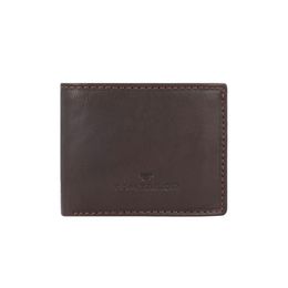 Tom Tailor Lary Geldb&ouml;rse Leder 10 cm in brown | Gr.: onesize