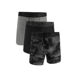 Under Armour Boxershort 3er Pack in Schwarz/Grau | Gr.: XXL