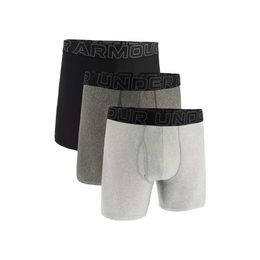 Under Armour Boxershort 3er Pack in Schwarz/Grau | Gr.: 5XL