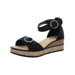 Rieker Sandale in schwarz | Gr.: 40