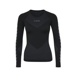 T-Shirt Hummel First Damen in BLACK | Gr.: M/L