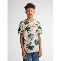 PETROL INDUSTRIES T-Shirt mit Allover-Print Mariachi in Orange | Gr.: 152