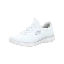 Skechers Sportlicher Slipper in wei&szlig; | Gr.: 36
