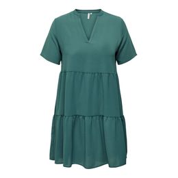 Only Carmakoma Kleid in Deep Teal | Gr.: 50