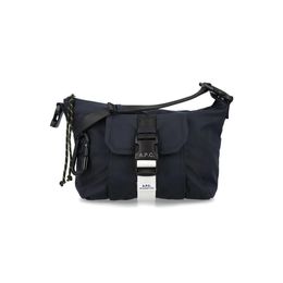 A.P.C. Hobo Bags - Treck Shoulder Bag With Front Flap Pocket - Gr. unisize - in Schwarz - f&uuml;r Damen