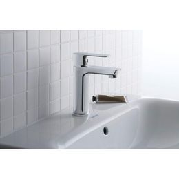Duravit A.1 Waschtischarmatur A11040002010 XL-Size, chrom, Ausladung 180mm, ohne Zugstangen-Ablaufgarnitur