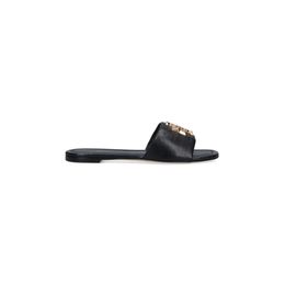 Tory Burch Sandalen - Slide Sandals "Eleanor" &ndash; Black - Gr. 6_5 - in Schwarz - f&uuml;r Damen