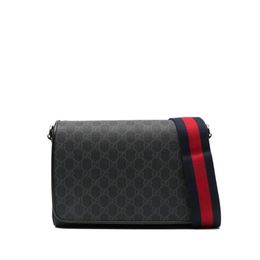 Gucci Hobo Bags - Rectangular Crossbody Bag With Monogram Design - Gr. unisize - in Schwarz - f&uuml;r Damen