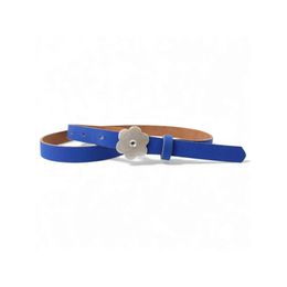 Fronhofer Lederg&uuml;rtel in Kobalt | Gr.: 70 cm