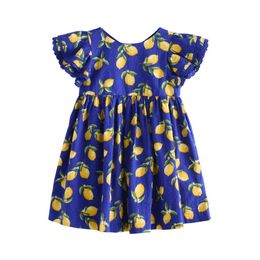 next Dress girl Blue size 6-9 mths