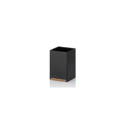Kela Becher CUBE schwarz