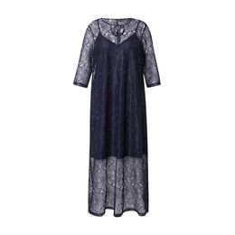 Vero Moda Curve Abendkleid 'VMCSIGNA' Damen Gr&ouml;&szlig;e 52 navy Winterkleid