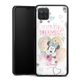 DeinDesign Galaxy A12 Handy Silikon H&uuml;lle Case schwarz Handyh&uuml;lle Disney Minnie Mouse Official Licensed Product