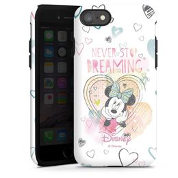 DeinDesign iPhone SE (2022) Handy Panzer Handyh&uuml;lle robuste Outdoor H&uuml;lle Schutzh&uuml;lle matt Disney Minnie Mouse Official Licensed Product Tough Case